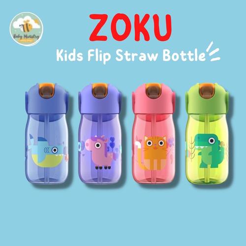 Jual Zoku Kids Flip Straw Bottle - Botol Minum Anak, Botol Minum ...