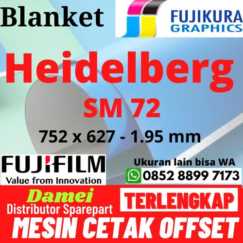 Jual Blanket Heidelberg SM72 Spare Part Mesin Cetak Offset SM 72 ...