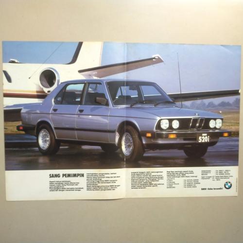 Jual Iklan jadul Mobil BMW 520i - original dari majalah lawas 1987 ...