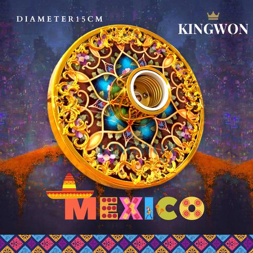 Promo FITTING LAMPU PLAFON HIAS MODERN MEXICO DPW 02 H-2 KINGWON - Kota ...