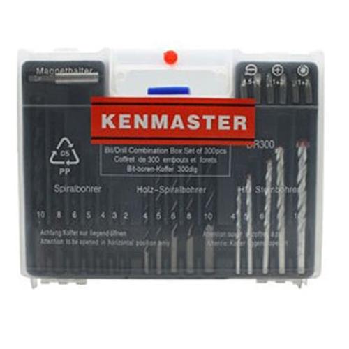 Jual KENMASTER Mata Bor Set Kayu Besi Beton Obeng dan Piser Skrup ...