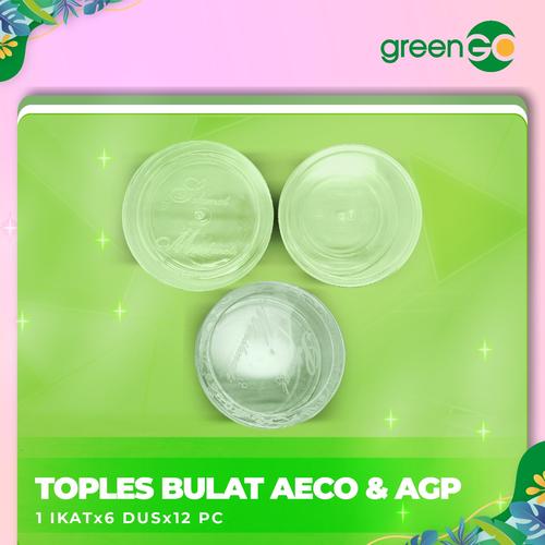 Jual TOPLES KUE KERING BULAT PLASTIK 400GR AECO TOPLES COOKIES LEBARAN ...