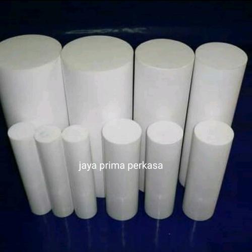 Jual Teflon batangan 120mm x 50cm / As teflon / Teflon Rod PTFE ...