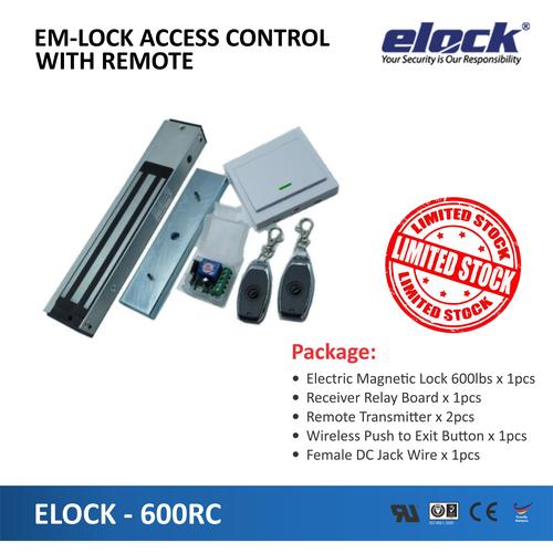 Jual ELOCK | Magnetic Lock with Remote Control & Wireless Exit Button ...