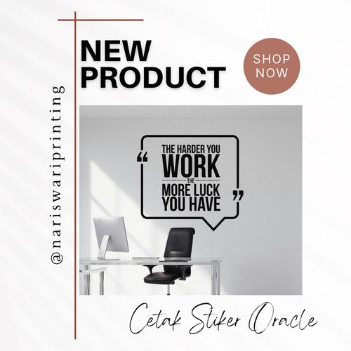 Jual Stiker Oracle Cuttingan Custom - Kab. Tangerang - Nariswari ...