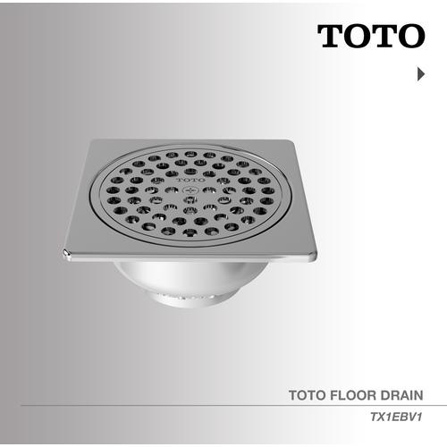 Promo TOTO Floor Drain TX1EB | Floor Drain - Lubang Air - Saringan Air - Kota Tangerang - TOTO ...