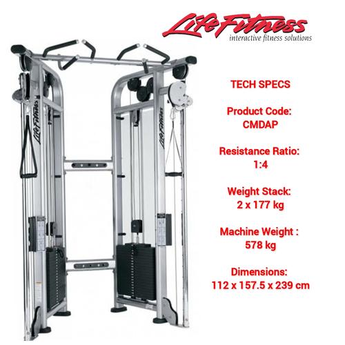 Jual Life Fitness Signature Series Cable Motion Dual Pulley Rekondisi ...