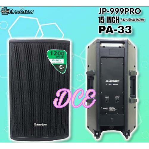 Jual speaker pasif firstclass pa33 pa 33 jp999pro jp 999pro 15inch ...