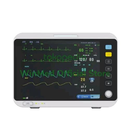 Jual Patient Monitor MEC 1200 12'1inch (ECG-NIBP-SPO2-TEMPERATURE ...