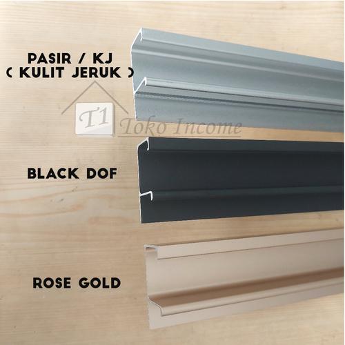 Jual Handle Tarikan Panjang Aluminium Profil Edging Lemari Minimalis ...