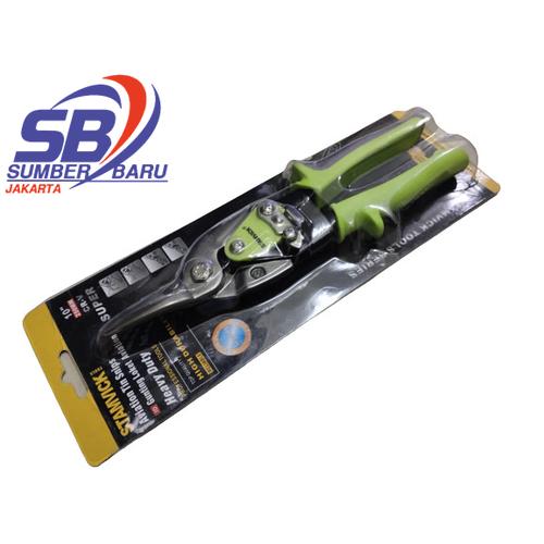 Jual STAMVICK SUPER Gunting Seng Baja Ringan 10 inch Lurus Hollow Holo ...