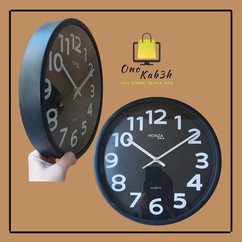 Jual JAM DINDING DINGDING AESTHETIC POLOS TEMPEL TEMBOK KAMAR DIAMETER ...