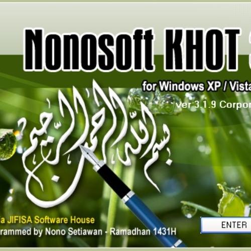 Jual nonosoft khot 3 software untuk tulis huruf arab - Kab. Semarang ...