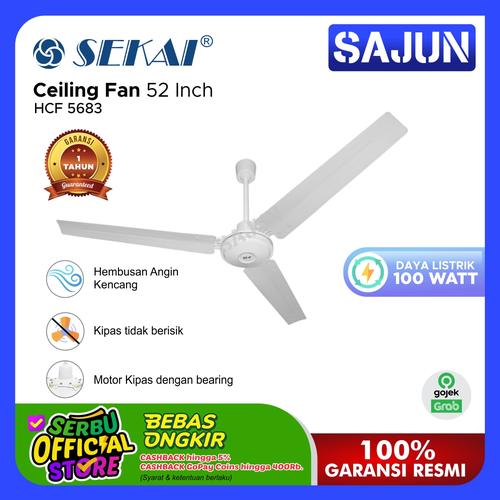 Jual SEKAI Ceiling Fan 56 Inch HCF5683Kipas Angin Langit Langit HCF ...