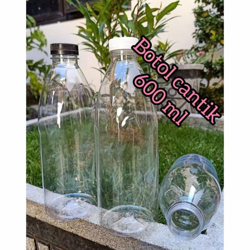 Jual Botol Cantik 600 ml SN Botol plastik cantik isi 84 pcs - Putih ...