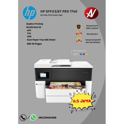 Jual HP OfficeJet Pro 7740 Wide Format All-in-One Printer - Kab. Bekasi ...