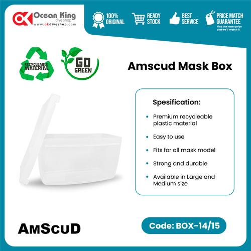 Jual BOX AMSCUD FOR MASK / KOTAK MASKER - MEDIUM - Kota Denpasar - OCEAN KING DIVE SHOP | Tokopedia