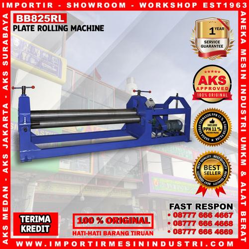 Jual Mesin Roll Plat Besi / Rolling Machine 8 x 2500 mm BB825RL ...