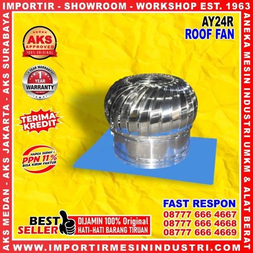 Jual Mesin Ventilator Turbine Blower Atap Pabrik Roof Fan 24" AKS-AY24R ...
