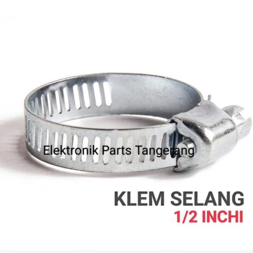 Jual KLEM SELANG 1/2 INCHI ASLI TAIWAN KLEM SELANG 1/2 INCHI HOSE CLAMP ...