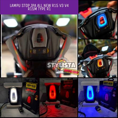 Jual LAMPU STOP R15 V3 JPA TIPE R1 ORI 100% LED 3 IN 1 STOP LAMP R15 ...