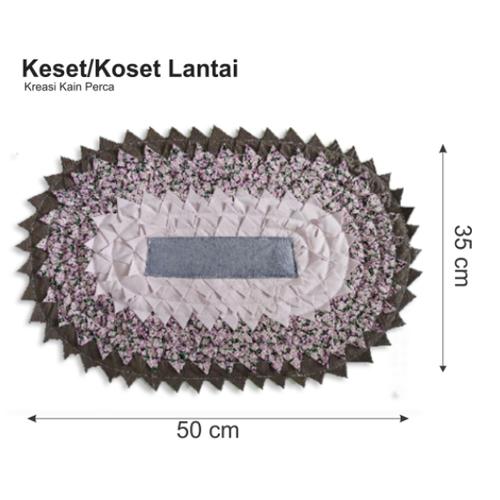 Jual KESET KAKI TENUN / KESET RAJUT / KESET ANYAMAN KAIN PERCA Murah ...