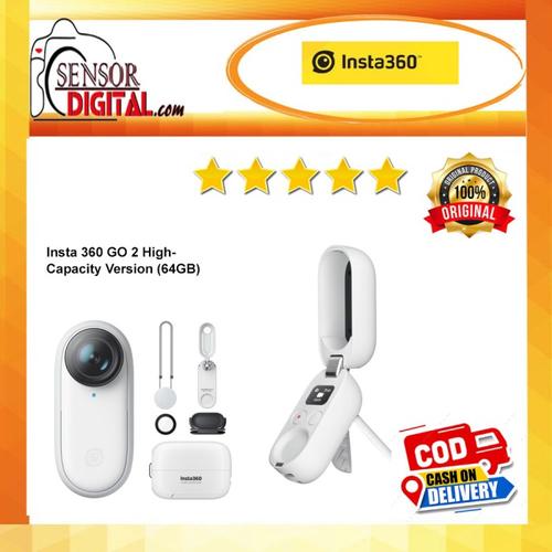 Jual Insta 360 GO 2 High-Capacity Version (64GB) kamera video Garansi ...