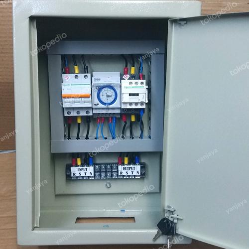 Jual panel timer lampu 3phase/panel otomatis 24jam - Jakarta Pusat ...