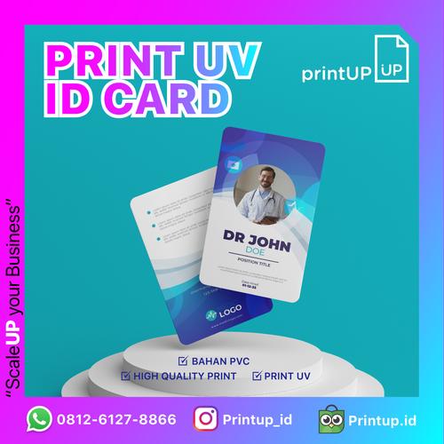 Jual Cetak ID Card / Bahan PVC / Member Card / ID Card / Kartu Tamu Visitor - Premium Inkjet, 1 ...