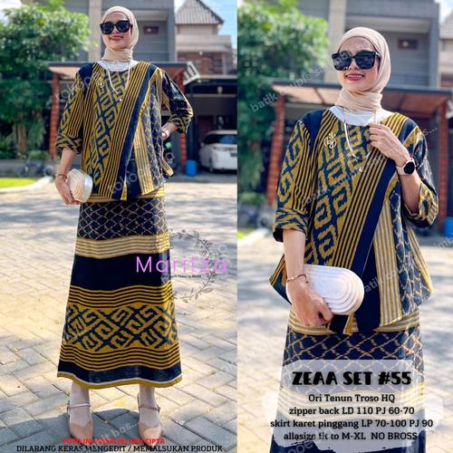 Jual setelan baju wanita terbaru set baju rok tenun troso original ...
