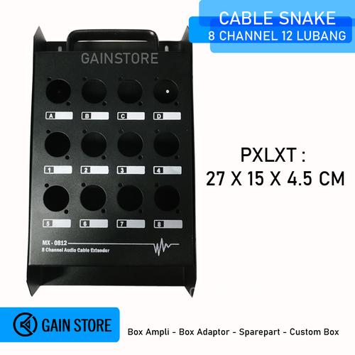 Jual Box Cable Kabel Snake 8 Channel Maxx - Kota Surabaya - Gain Store ...