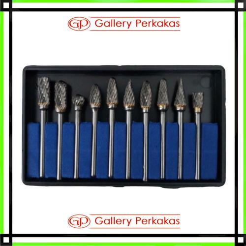 Jual MATA BOR BAJA SET 10 PCS - TUNGSTEN CARBIDE - MATA PORTING TUNER ...