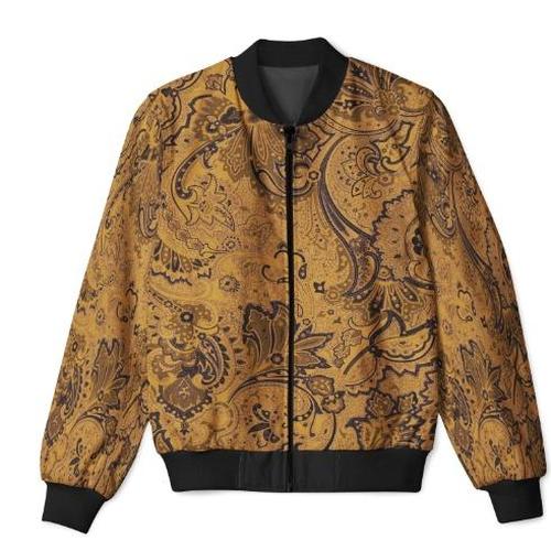 Jual Jaket Bomber Varsity Pria Wanita Batik Motif Batik Motif Batik ...