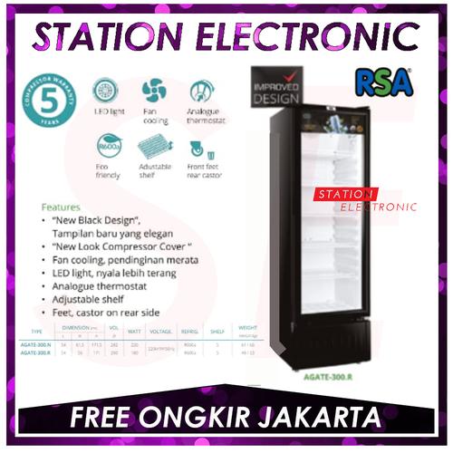 Promo GEA/GETRA/RSA AGATE-300 Showcase Cooler Cicil 0% 3x - Jakarta ...