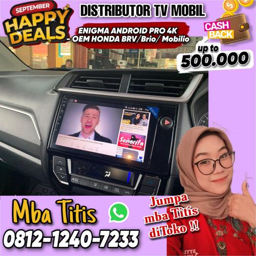 Jual Head Unit ENIGMA ANDROID PRO 4K OEM Brio DLL, Ram 4GB/64GB Bergaransi - Kota Bekasi - AUDIO ...