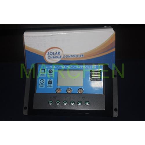 Jual Solar Charger Controller SCC PWM 12V/24V 10A / 20A / 30A BIRU ...
