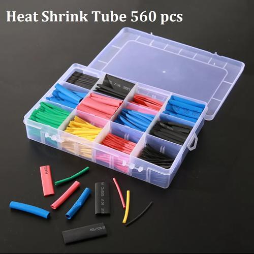 Jual 560 pcs Isolasi Bakar / Kabel Bakar Selang / Heat Shrink Multi ...