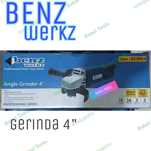 Jual GERINDA LISTRIK BENZ BZ-8954 Gerinda Tangan 4in | MESIN SLEP 100 ...