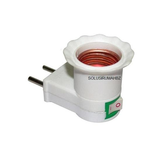 Jual Fitting Colok Tusuk + Switch On Off E27 Fiting Soket Socket ...