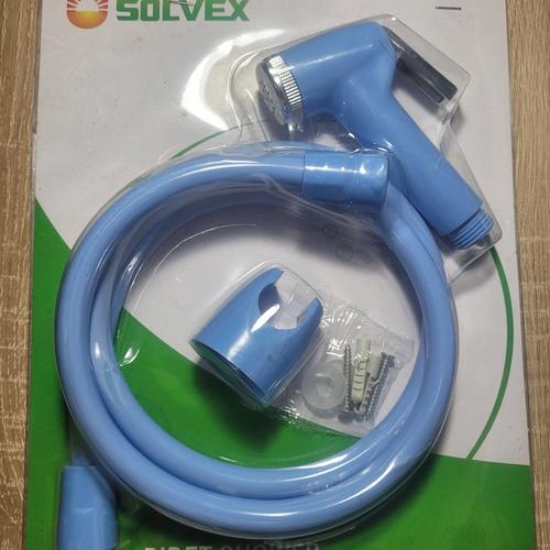 Jual Bidet Shower Jet Shower Solvex warna Blue Toilet Kamar Mandi ...