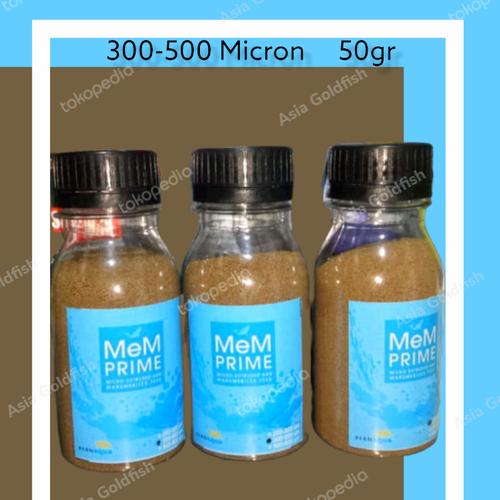 Jual Mem Prime 300-500 Micron 50gr Pakan Burayak Koki | Pakan Cupang ...