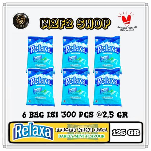 Jual Permen Relaxa Barley Mint Flavor - 125 gr (Harga 6 Pack) - Jakarta ...