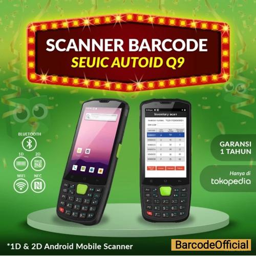 Jual Scanner PDT SEUIC AUTOID Q9 Android 1D 2D PDA Wifi NFC - Jakarta ...