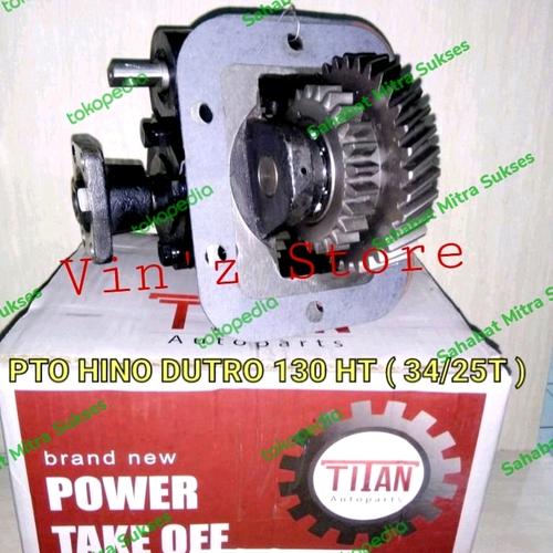 Jual PTO ASSY POWER TAKE OFF HINO DUTRO HT130 130HT M550 34/25T ASLI ...