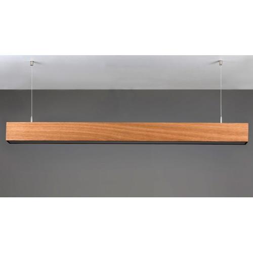 Jual Lampu Gantung Modern LED Kayu dengan fitting lampu TL T8 9 Watt ...