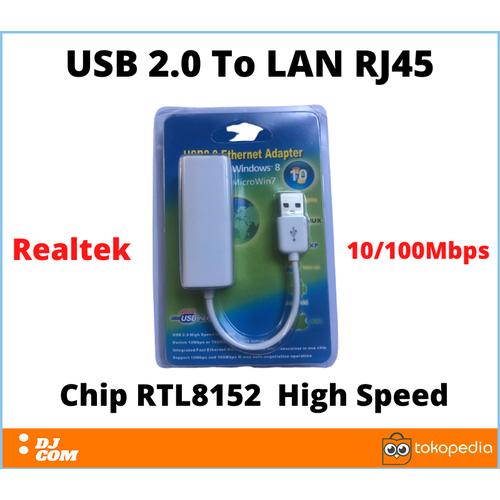Jual Kabel Converter USB To LAN Adapter Konektor RJ45 - Kota Surabaya ...