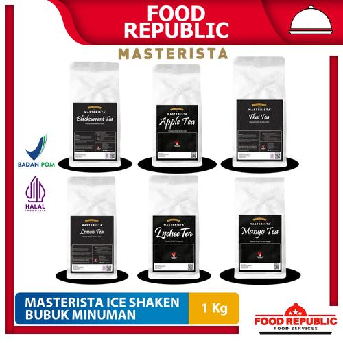 Jual Masterista Ice Shaken Mango Lychee Lemon Blackcurrant Apple Thai ...