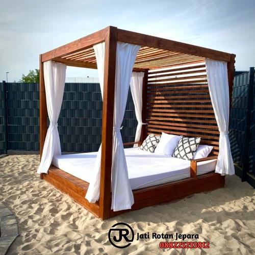 Jual Gazebo kayu jati, Gazebo minimalis kayu jati | GAZEBO PRAGOLA ...