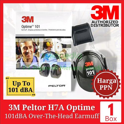 Jual 3M H7A Earmuff Peltor Optime 101 Safety Pelindung Telinga ...