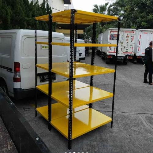 Jual rak besi siku 5 susun, rak besi siku 5 susun, rak besi, rak barang ...